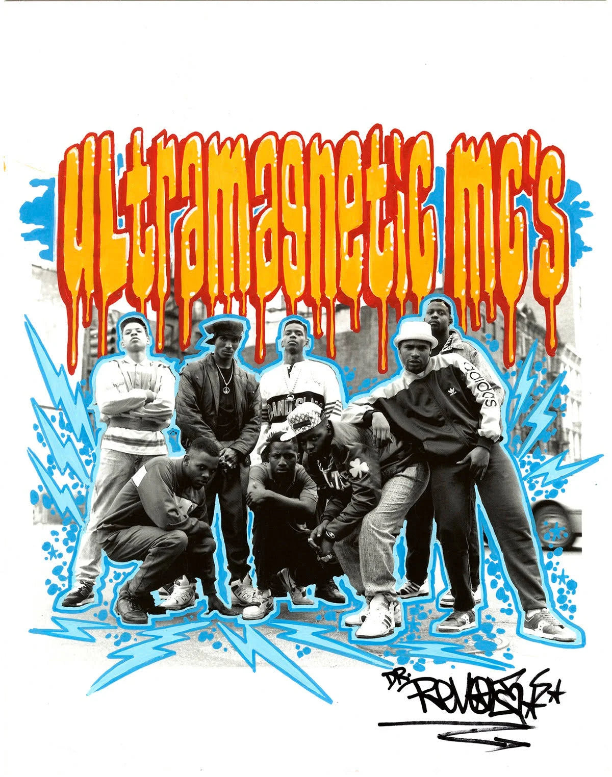 THE MASH UP: HIP-HOP PHOTOS REMIXED BY ICONIC GRAFFITI ARTISTS