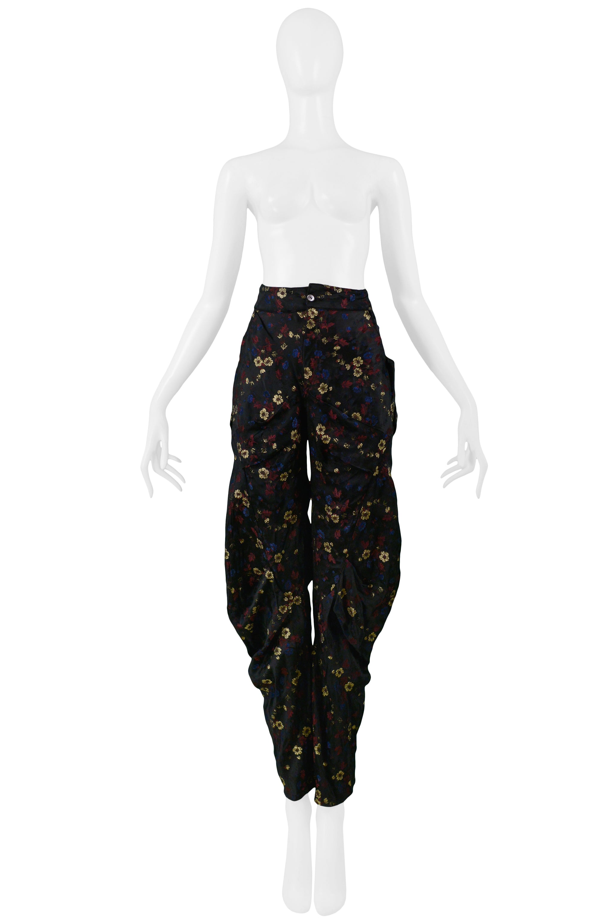 RACHEL AUBURN FLORAL ENSEMBLE 1980S